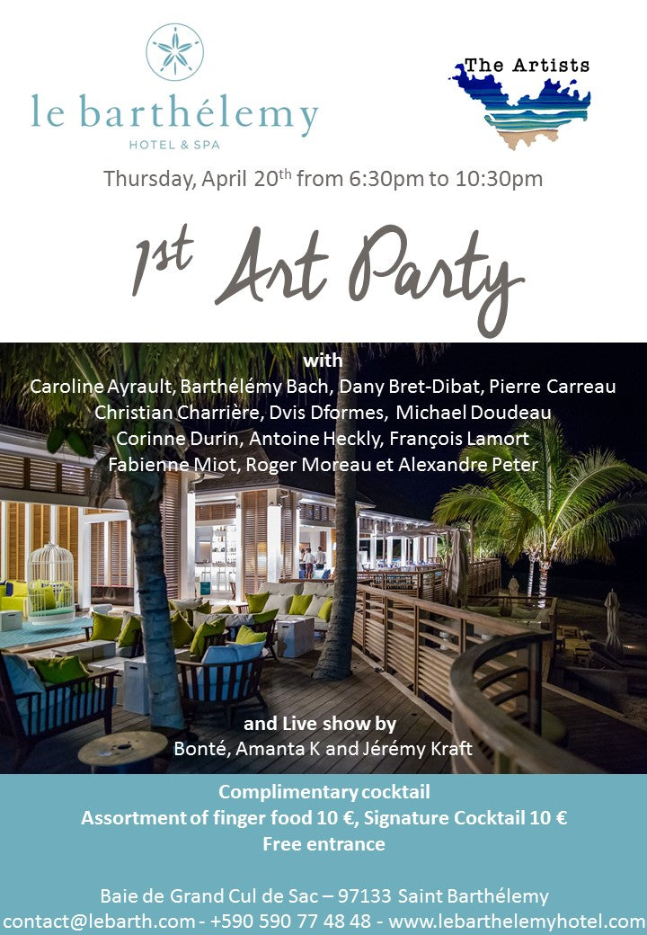 Art Parties – Artists of St Barth