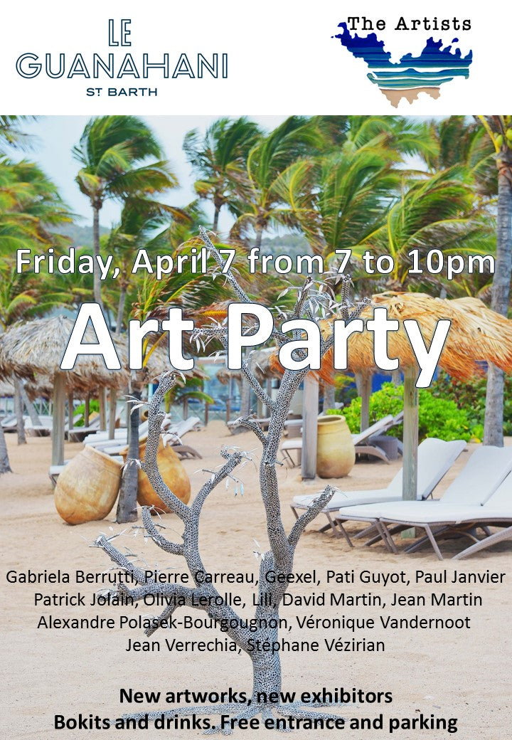 Art Parties – Artists of St Barth