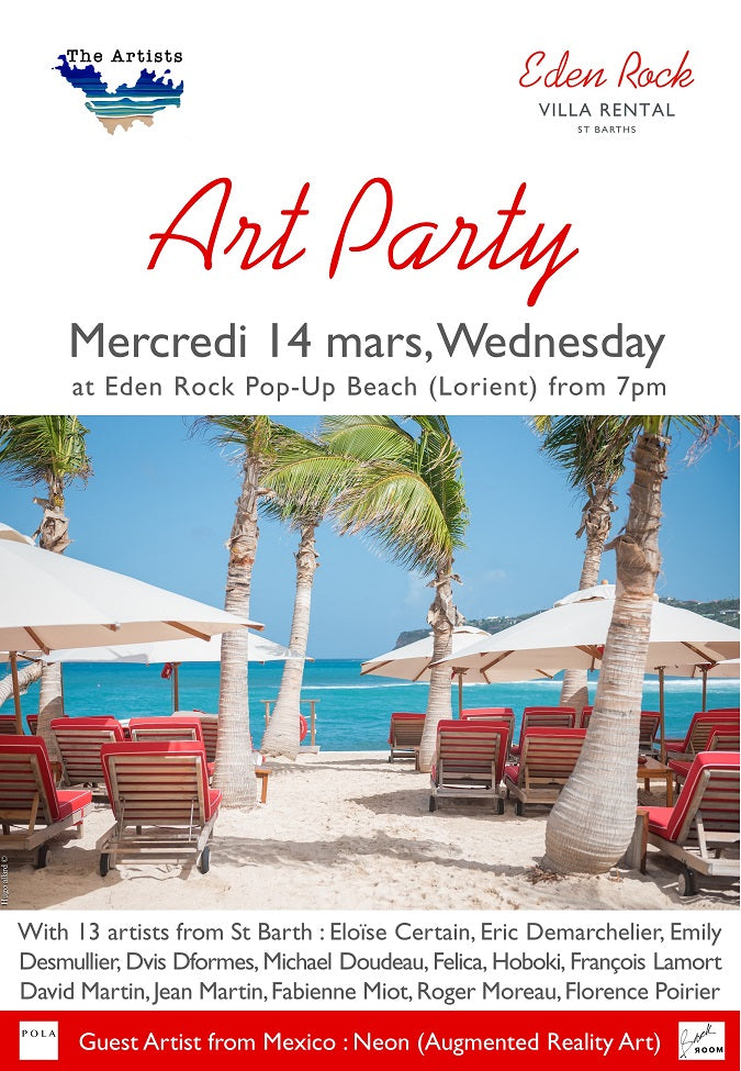 Art Parties – Artists of St Barth